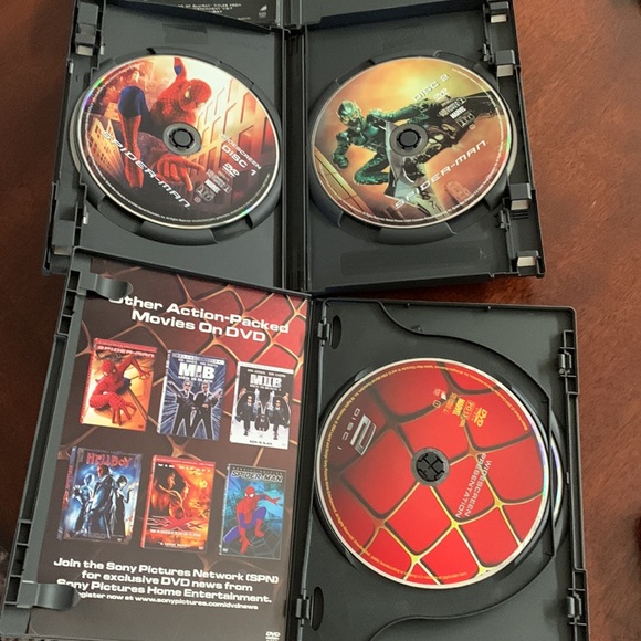 Marvel DC | Media | 7 Dvds Super Hero Marvel Dc Action Movies Spiderman ...